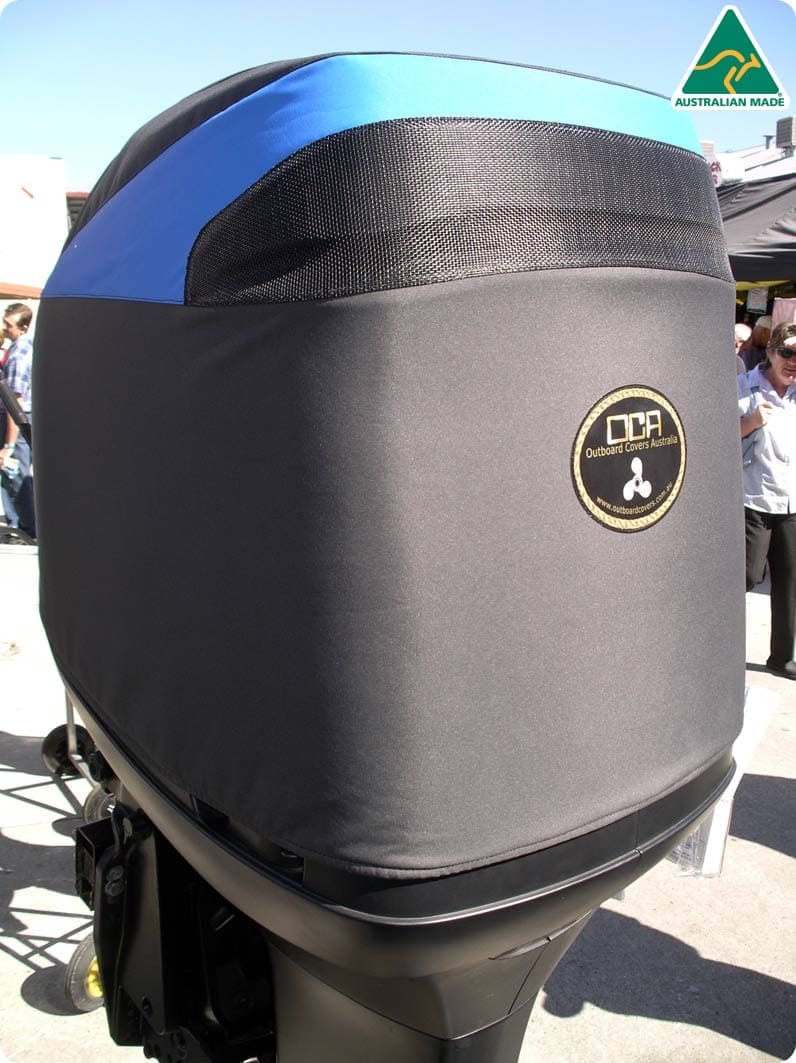 Mercury outboard covers - vented cowling protection.