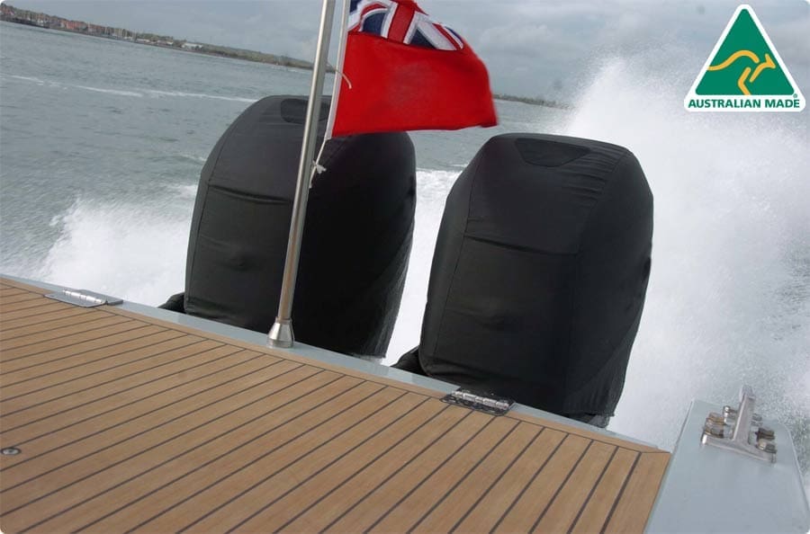 Mercury outboard covers - vented cowling protection.