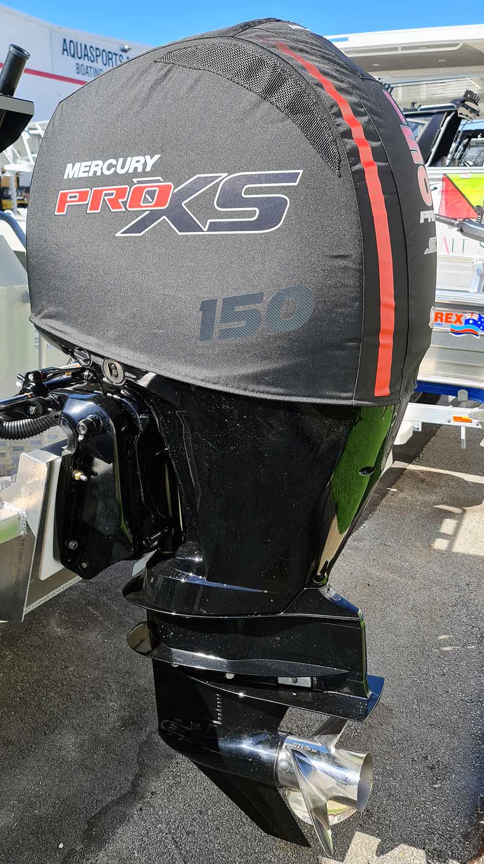 Vented Splash cover Mercury 150 ProXS - USA